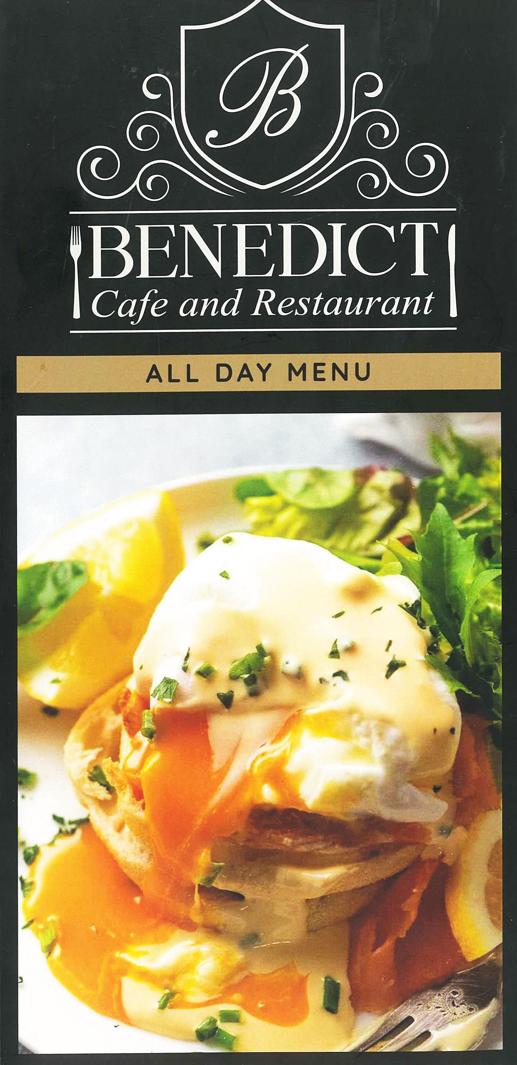 Welcome to The Benedict Cafe & Restaurant